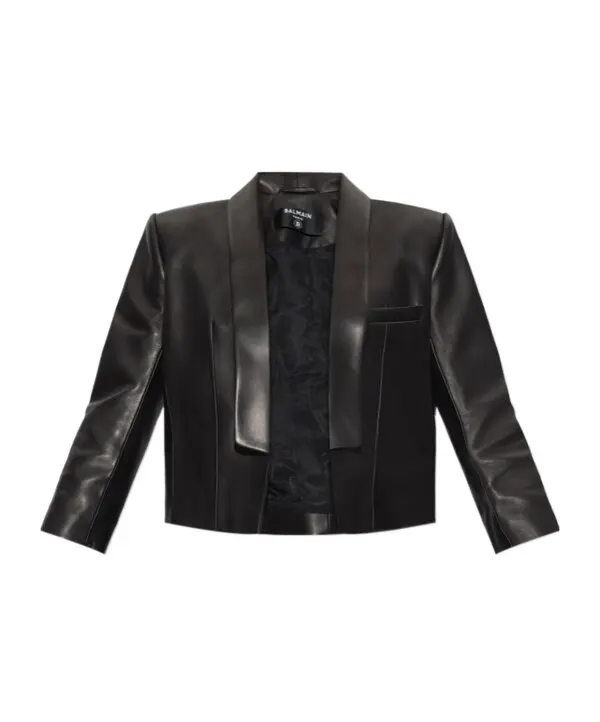 Balmain Spencer Leather Jacket
