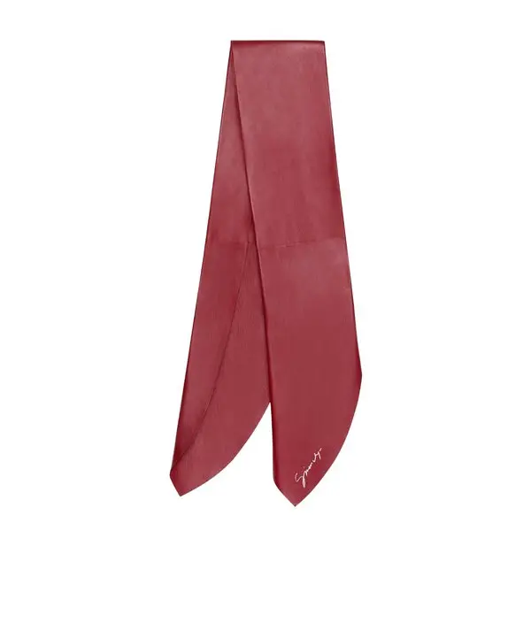 Givenchy Logo Scarf - Red Cherry