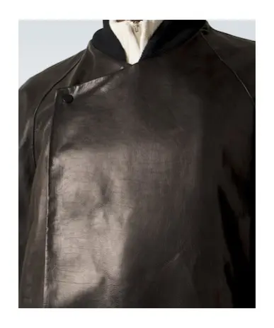 Fear Of God Leather Bomber Jacket