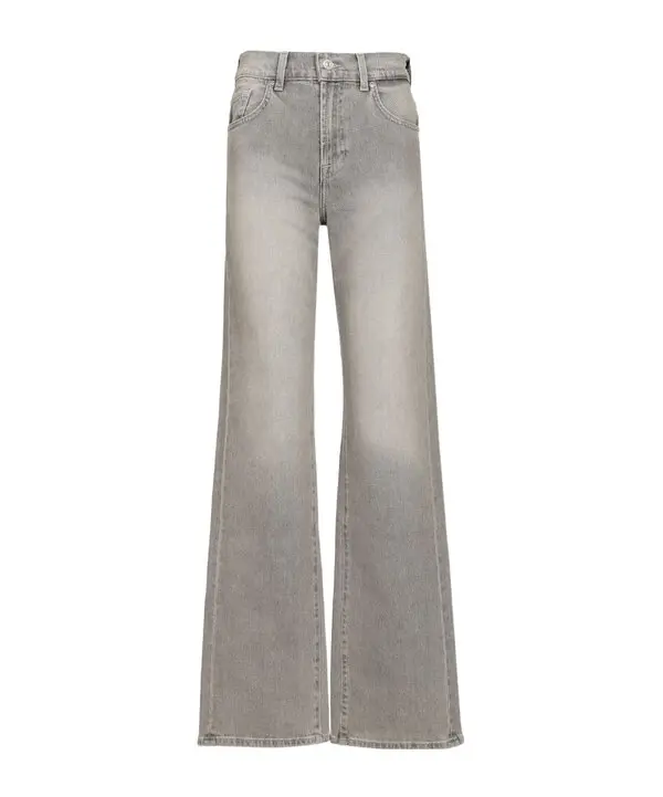 7 For All Mankind Tess Trouser Jeans - Grey
