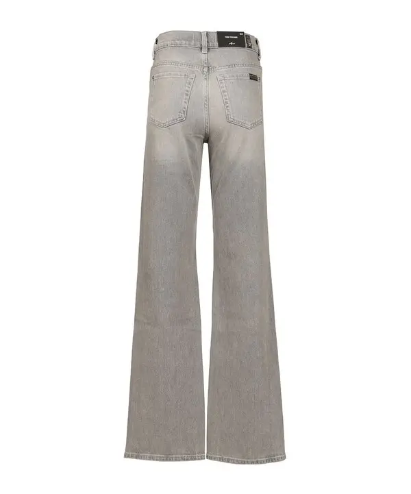 7 For All Mankind Tess Trouser Jeans - Grey