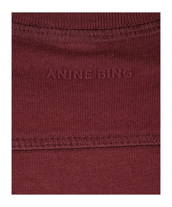 ANINE BING Crest Logo T-shirt