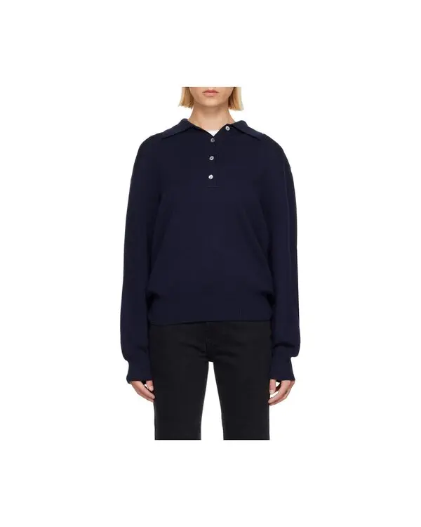 RÓHE Knitted Polo Sweater