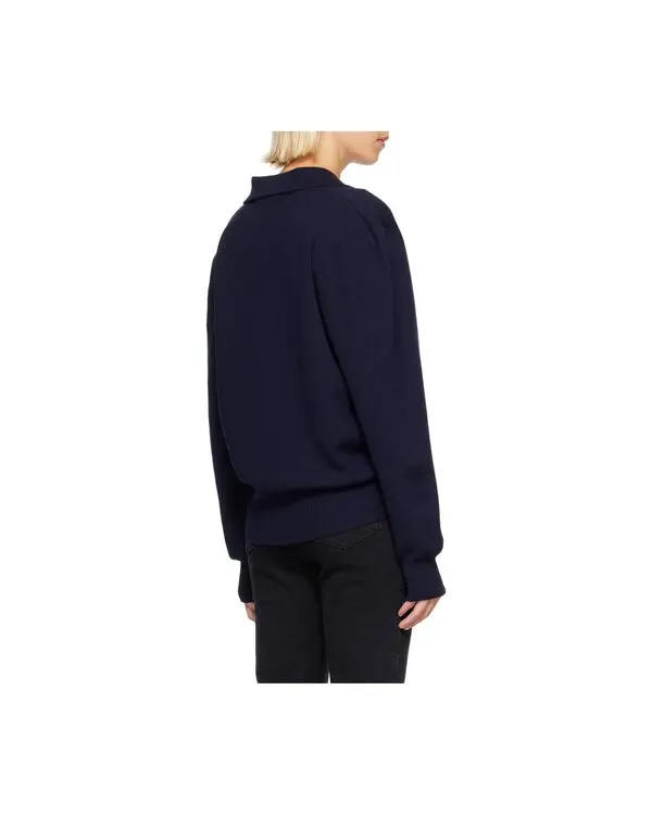 RÓHE Knitted Polo Sweater