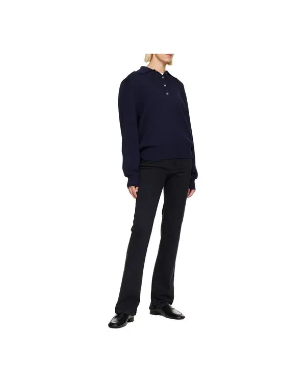 RÓHE Knitted Polo Sweater