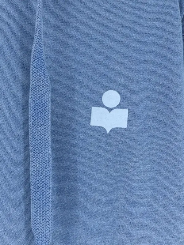 Isabel Marant Étoile Salmy Drawstring Hoodie - Blue