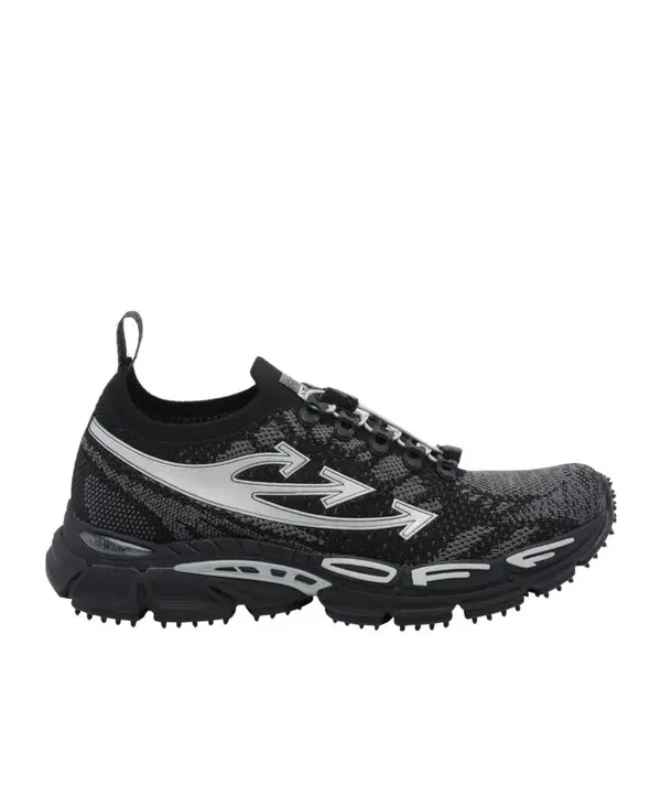 Off-White Drawstring Sneakers - Black