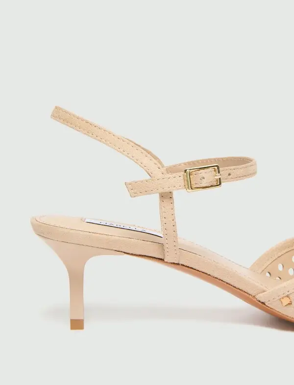 Marella Rhinestone-embellished Slingback