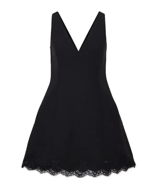 Valentino Garavani Crepe Couture Short Dress