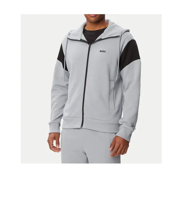 Hugo Boss Two-piece Set With Long-sleeved Zip-up Jacket