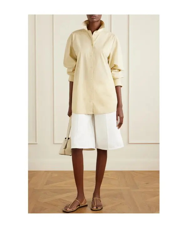 TOTEME Classic Tumbled Cotton Shirt