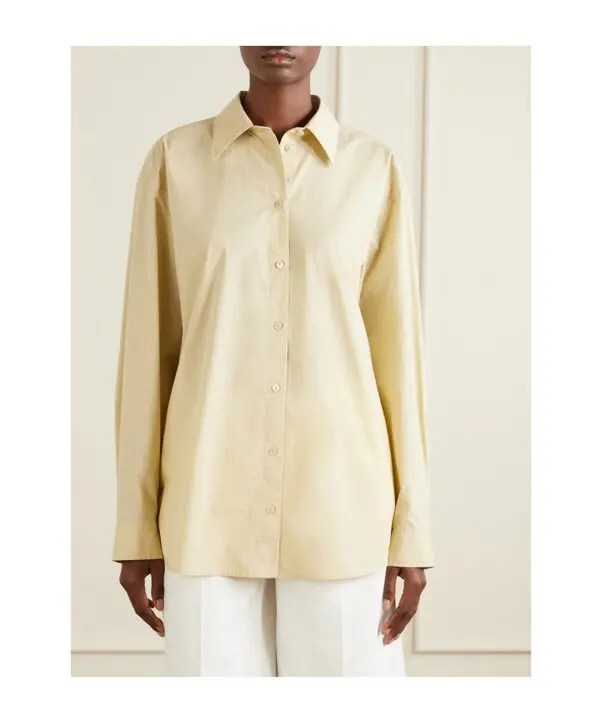 TOTEME Classic Tumbled Cotton Shirt