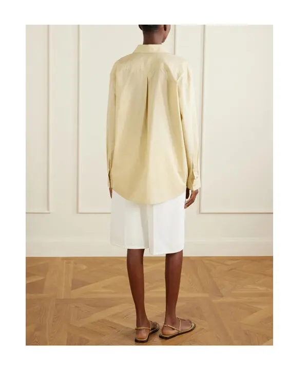 TOTEME Classic Tumbled Cotton Shirt
