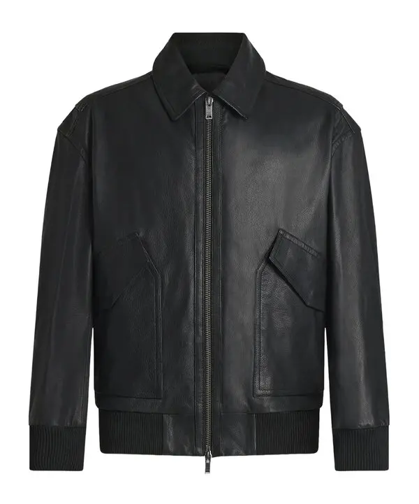 Hugo Boss Zip-up Jacket - Black