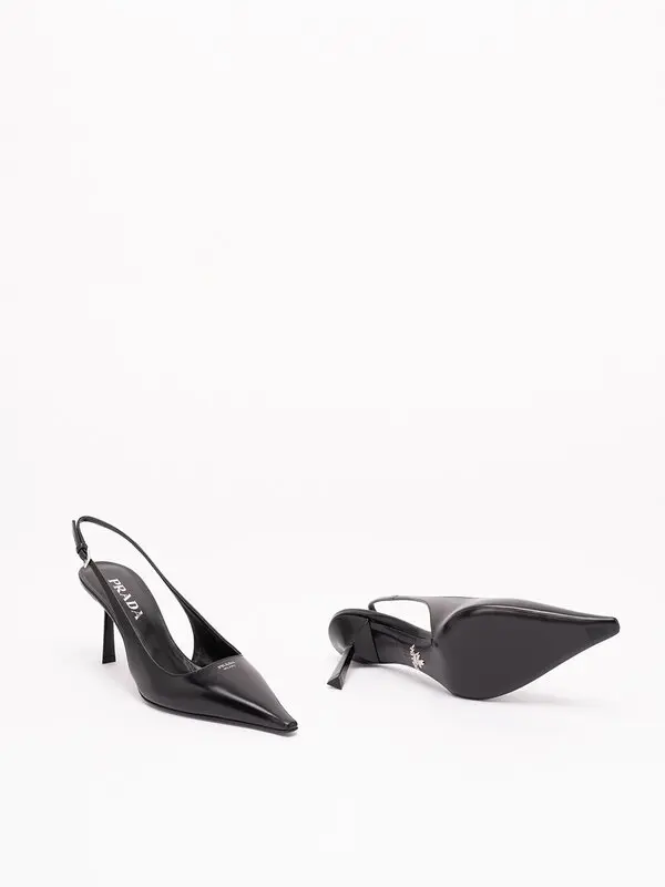 Prada Pointed-toe High-heeled Sandals