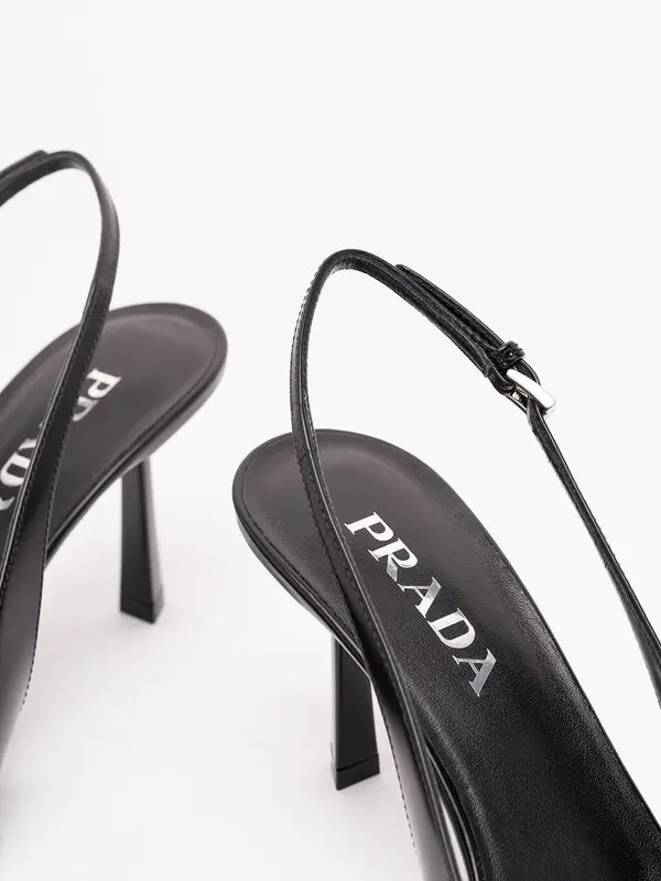 Prada Pointed-toe High-heeled Sandals