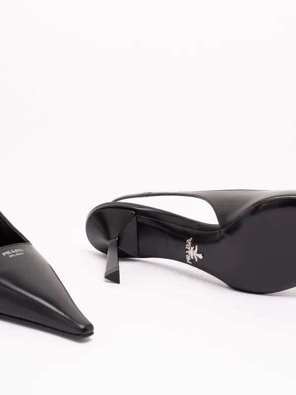 Prada Pointed-toe High-heeled Sandals