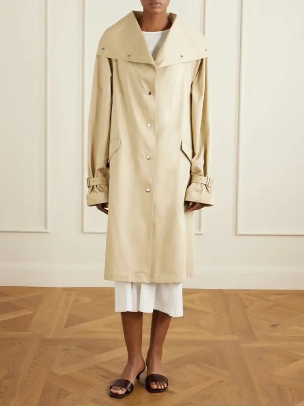 TOTEME Oversized Trench Coat - Beige