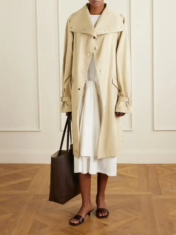 TOTEME Oversized Trench Coat - Beige