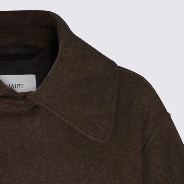 LEMAIRE Short Double-breasted Belted Coat