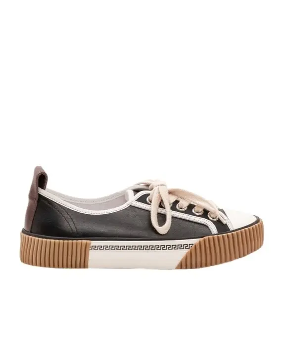 Versace Round-toe Casual Shoes - Multicolor