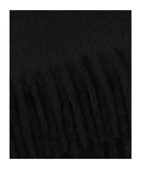 Marni Logo Patch Fringed Scarf