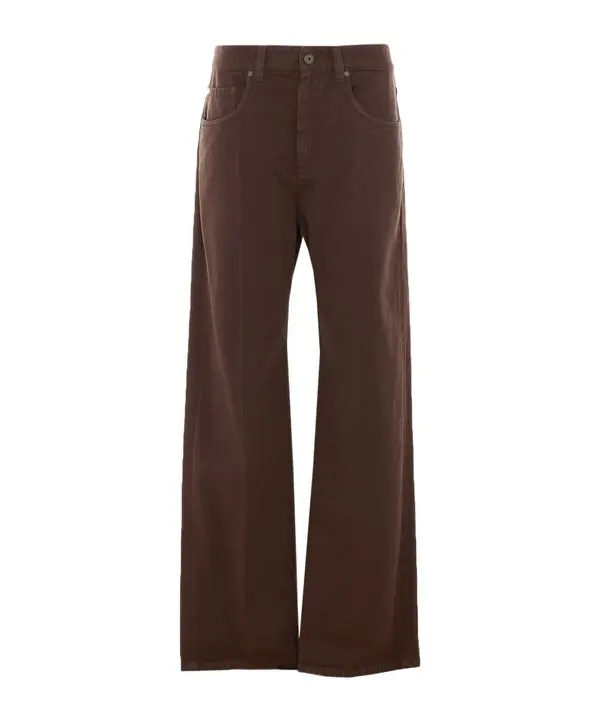 Brunello Cucinelli Belt Loop Jeans - Brown