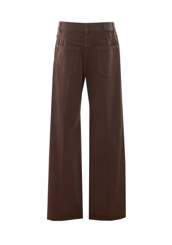 Brunello Cucinelli Belt Loop Jeans - Brown