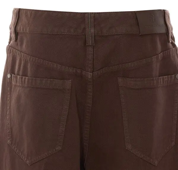Brunello Cucinelli Belt Loop Jeans - Brown