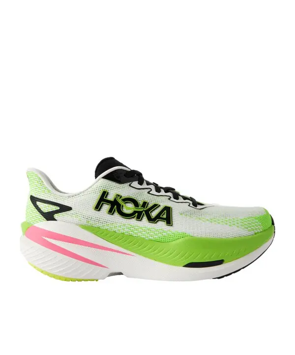 Hoka One One Mach X 3 Rubber-trimmed Mesh Sneakers