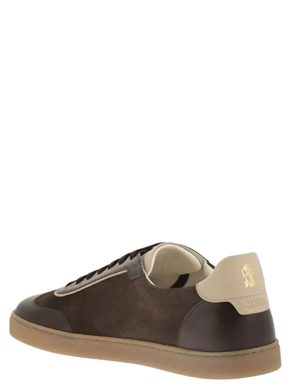 Brunello Cucinelli Round-toe Low-top Casual Shoes
