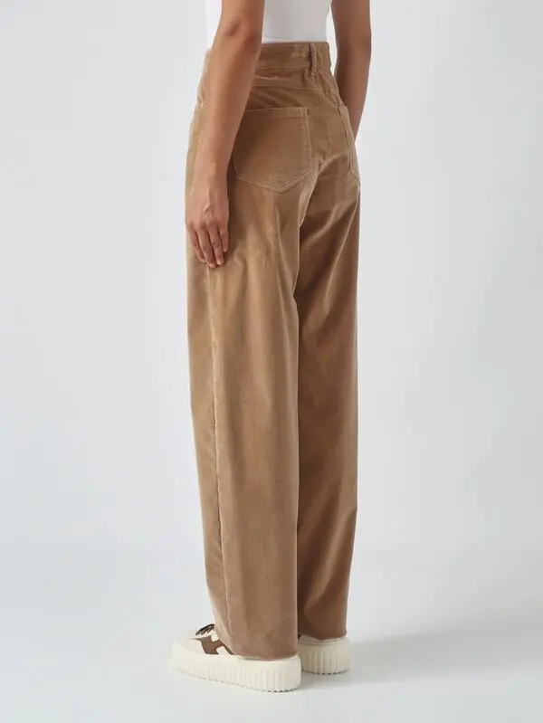 Max Mara Straight Leg Corduroy Trousers