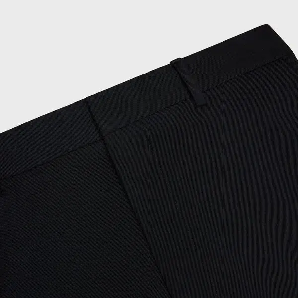 Celine Ethan Trousers In Wool Gabardine