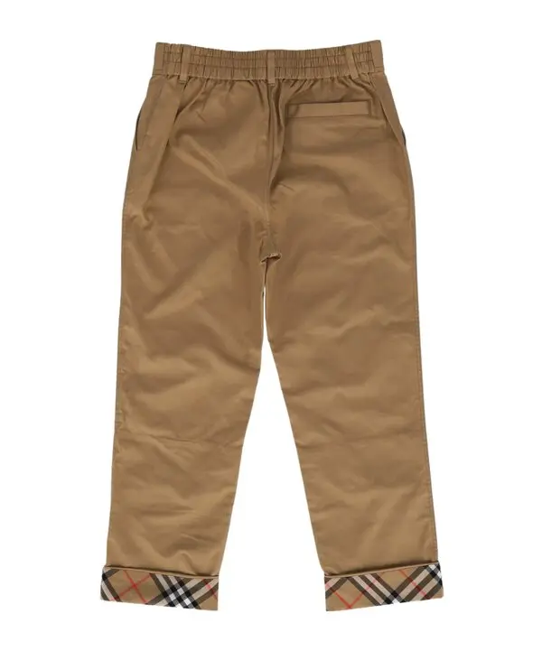 Burberry Casual Trousers With Belt Loops
