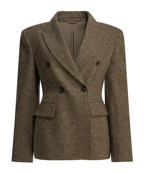 Brunello Cucinelli Double-breasted Suit Jacket