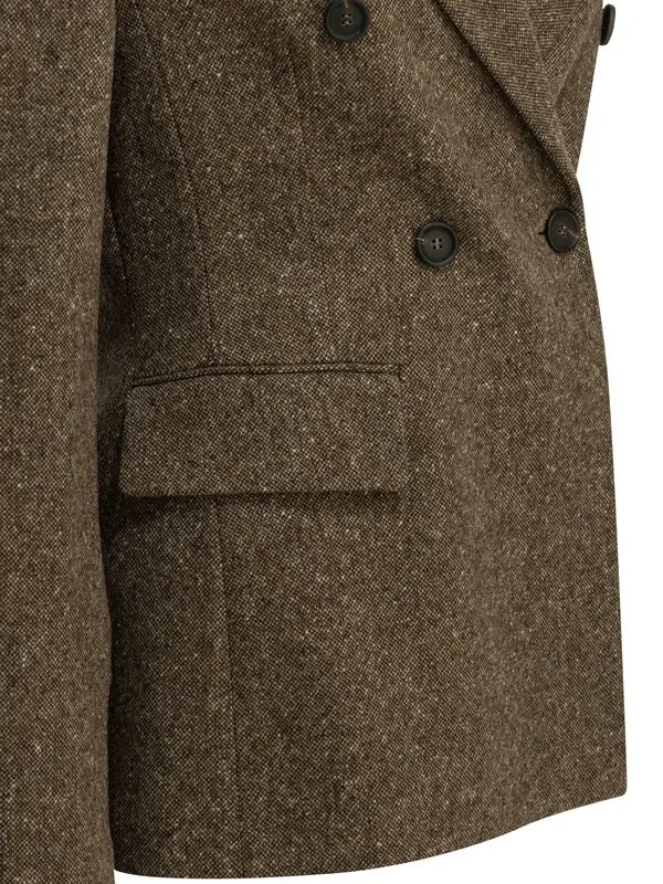 Brunello Cucinelli Double-breasted Suit Jacket
