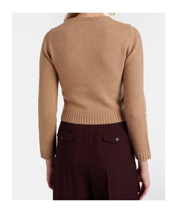 Chloé Logo Wool And Cashmere Sweater