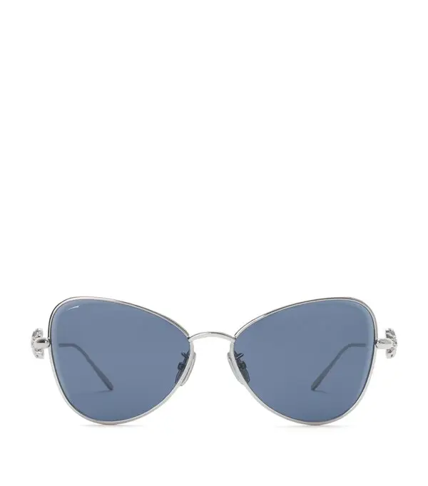 Loewe Bombe Butterfly Sunglasses - Blue