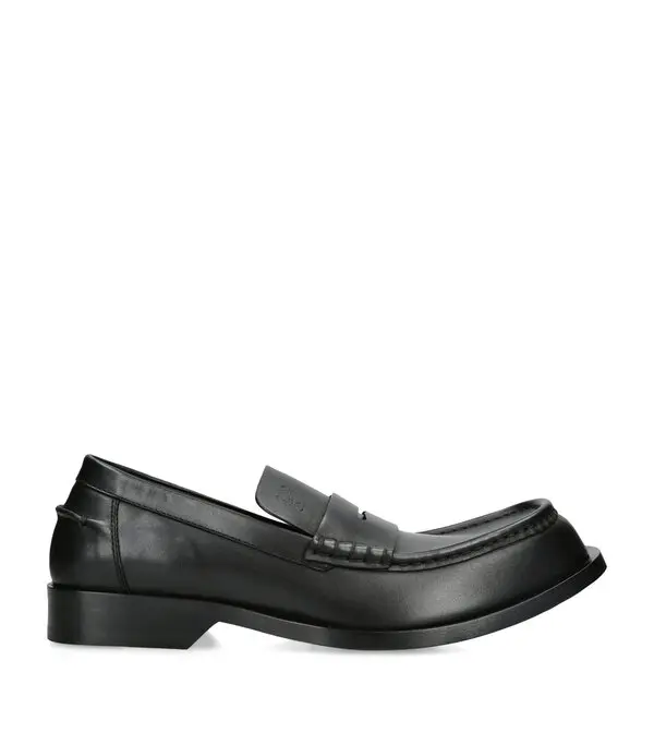 Loewe Leather Loafers