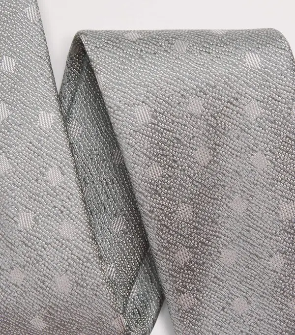 Emporio Armani Silk Jacquard Neck Tie