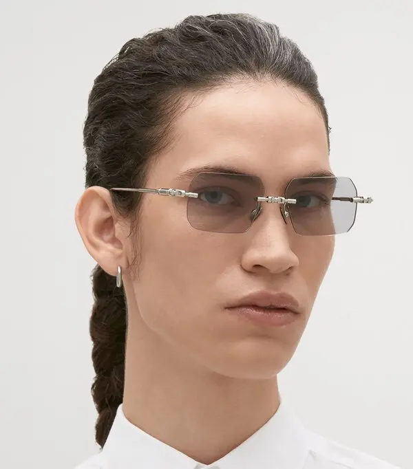 KUBORAUM H68 Rimless Metal Sunglasses