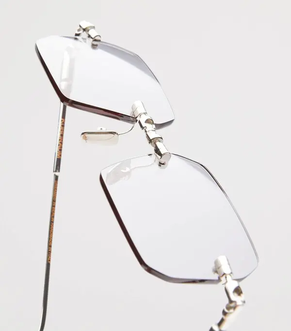 KUBORAUM H68 Rimless Metal Sunglasses