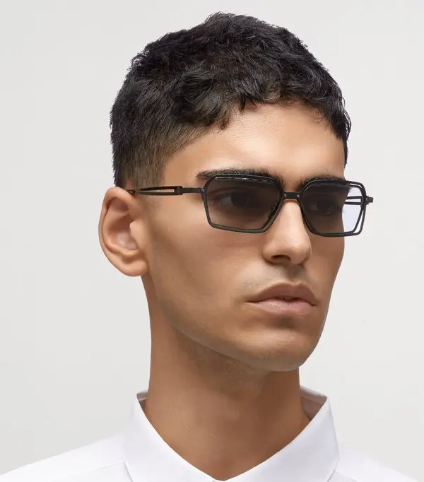KUBORAUM H15 Metal Mask Sunglasses