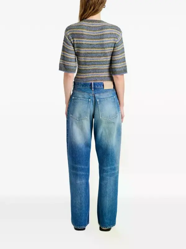 Proenza Schouler White Label Dana Striped Sweater - Green