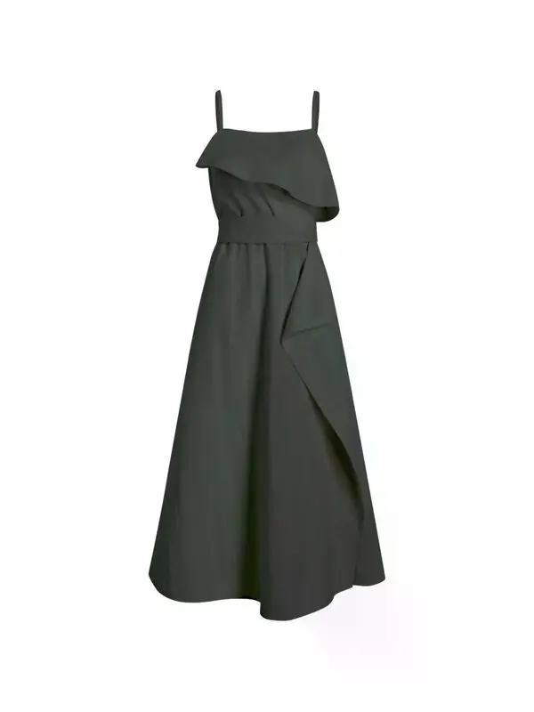 Proenza Schouler White Label Belted Dress - Green