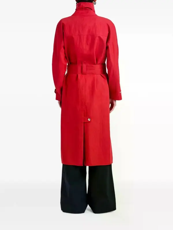 Proenza Schouler White Label Corey Trench Coat - Red
