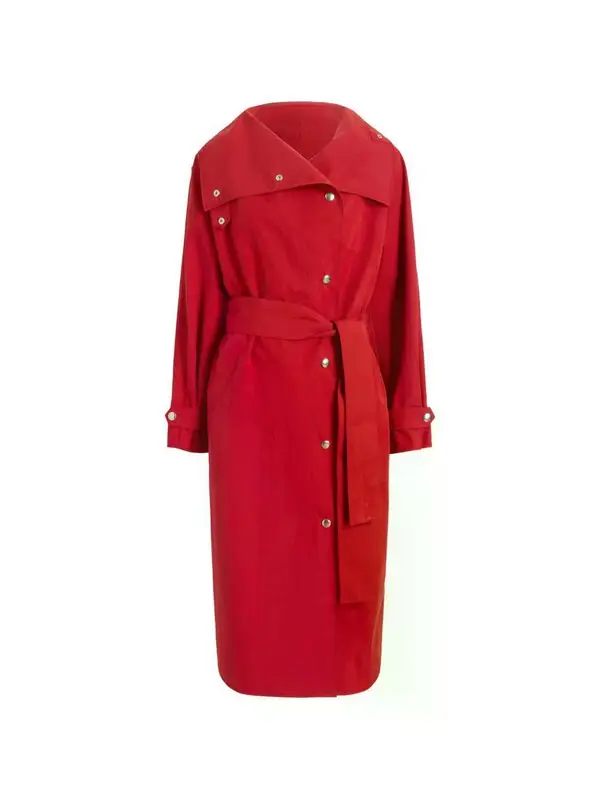 Proenza Schouler White Label Corey Trench Coat - Red