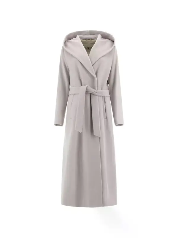 Herno Hooded Belted Coat