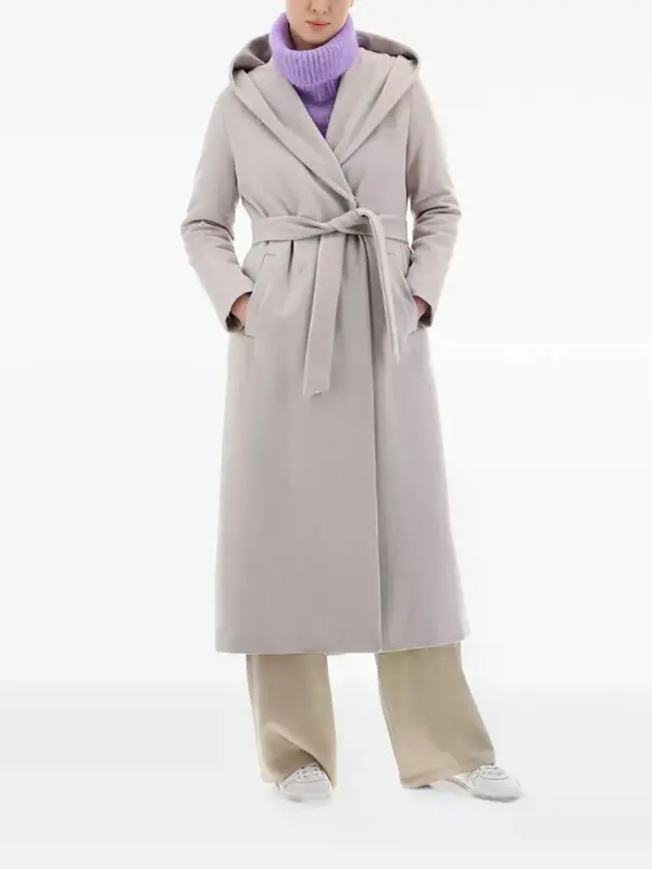 Herno Hooded Belted Coat
