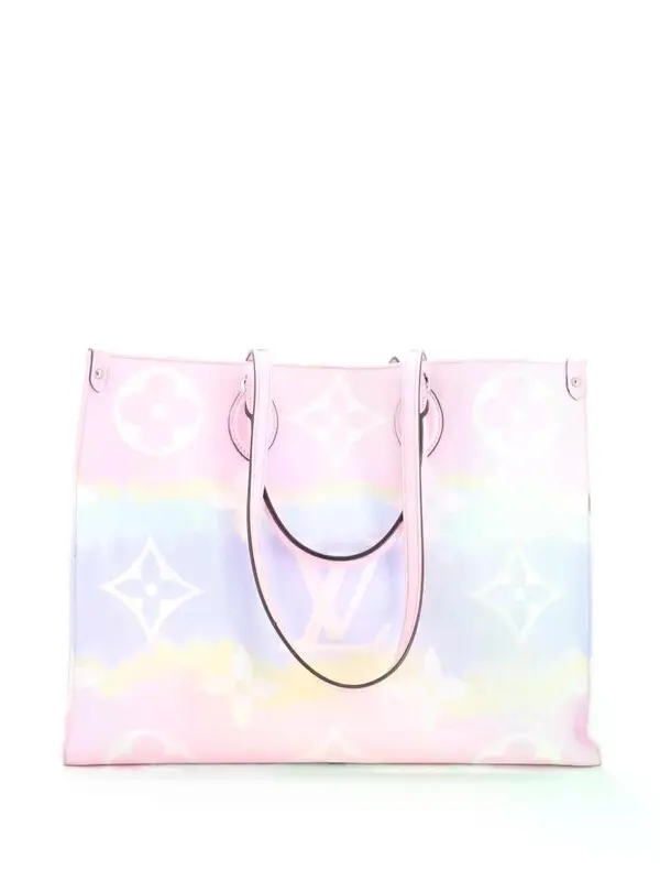LOUIS VUITTON Onthego Limited Edition Escale Monogram Giant Gm Tote Bag - Multicolour